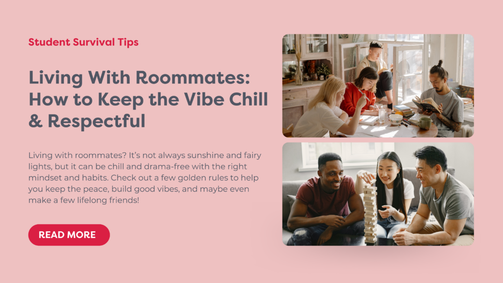 Living With Roommates: How to Keep the Vibe Chill & Respectful - RoomingKos